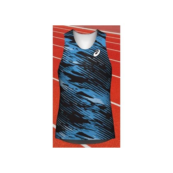 メーカー：ASICS アシックスカテゴリ：陸上・ランニング種別：ウエアシリーズ：プリントオーダーコンポ受注生産（メンズ）商品名：ランニングシャツ（メンズ）PA05Bレーシングエキスパートシルエット　ソフトドライニット素材＊腕周り、肩甲骨の動...