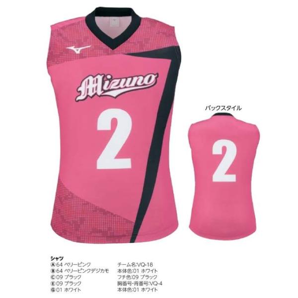 メーカー：Mizuno ミズノカテゴリ：バレーボール種別：ウエアシリーズ：カスタムオーダー受注生産オーダー（レディス）商品名：デザインプリントプラスゲームシャツ（レディス）＊デザインプリントプラス：生地にインクを浸透させる昇華プリントという...