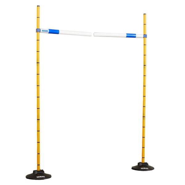 メーカー：nishi（ニシ）カテゴリ：陸上・ランニング種別：ニシ・トレーニング用品 商品名：マルチジャンパーハイフレキジャンプトレーニングにお使いいただけます。ポールを3本繋ぐと高さ150cmまでのジャンプトレー二ングが行えるハイレベルタイ...