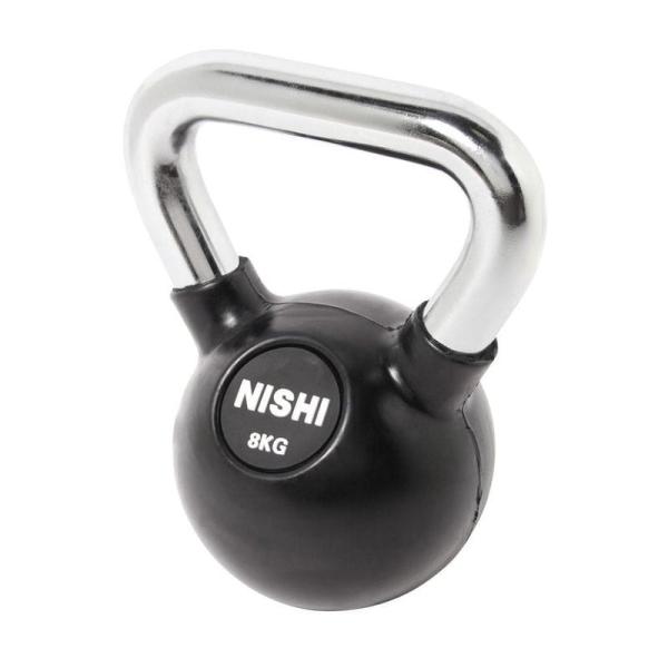 メーカー：nishi（ニシ）カテゴリ：陸上・ランニング種別：ニシ・トレーニング用品 ストレングス商品名：ケトルベル（8kg）さまざまなトレーニングにご使用いただけるアイテムです。フローリングなどの床材をキズつけにくいラバーコーティング（ウエ...