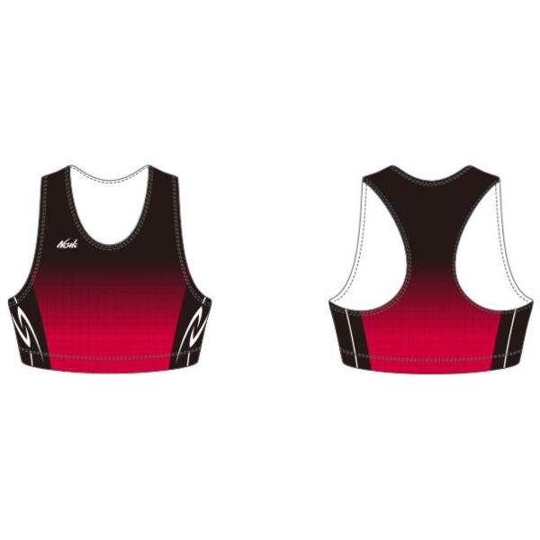 メーカー：NISHI　ニシスポーツカテゴリ：陸上・ランニング種別：ウエアシリーズ：スーパーオーダーシステム商品名：グラフィックライトレーシングショートトップ（レディス）＊スーパーオーダー：生地にインクを浸透させる昇華プリントという技法を採用...