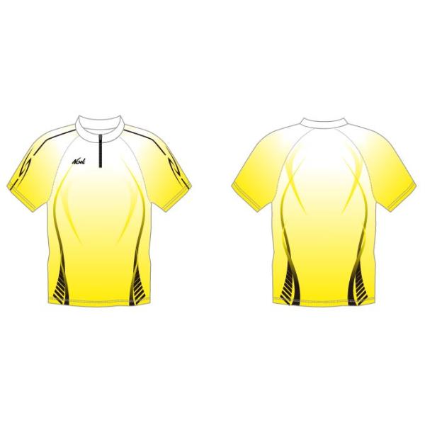 メーカー：NISHI　ニシスポーツカテゴリ：陸上・ランニング種別：ウエアシリーズ：スーパーオーダーシステム商品名：グラフィックライトレーシングシャツ（メンズ）フロントファスナー標準＊スーパーオーダー：生地にインクを浸透させる昇華プリントとい...