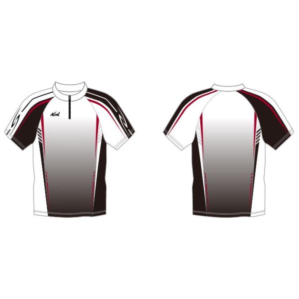 メーカー：NISHI　ニシスポーツカテゴリ：陸上・ランニング種別：ウエアシリーズ：スーパーオーダーシステム商品名：グラフィックライトレーシングシャツ（メンズ）フロントファスナー標準＊スーパーオーダー：生地にインクを浸透させる昇華プリントとい...