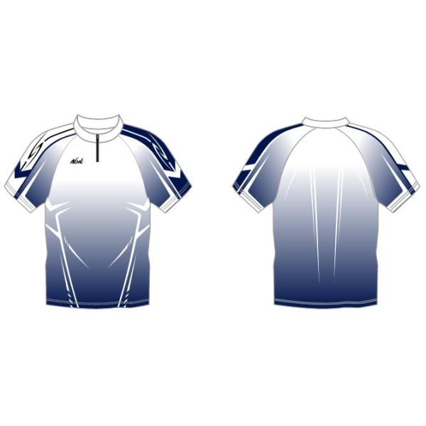 メーカー：NISHI　ニシスポーツカテゴリ：陸上・ランニング種別：ウエアシリーズ：スーパーオーダーシステム商品名：グラフィックライトレーシングシャツ（メンズ）フロントファスナー標準＊スーパーオーダー：生地にインクを浸透させる昇華プリントとい...