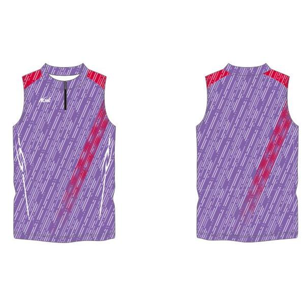 メーカー：NISHI　ニシスポーツカテゴリ：陸上・ランニング種別：ウエアシリーズ：スーパーオーダーシステム商品名：グラフィックライトレーシングシングレット（メンズ）フロントファスナー標準＊スーパーオーダー：生地にインクを浸透させる昇華プリン...