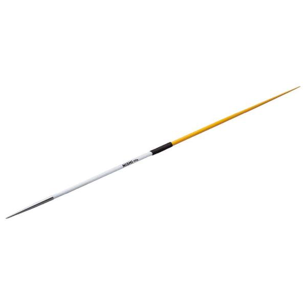 メーカー：Nishi(ニシスポーツ）カテゴリ：陸上器具用品種別：やり 練習用やり商品名：やり　練習用（女子用）仕様：ジュラルミン製●女子用600g■全長2200mm●中国製＊やり練習用はやり先交換・全体修理はできません。●ニシスポーツ商品は...