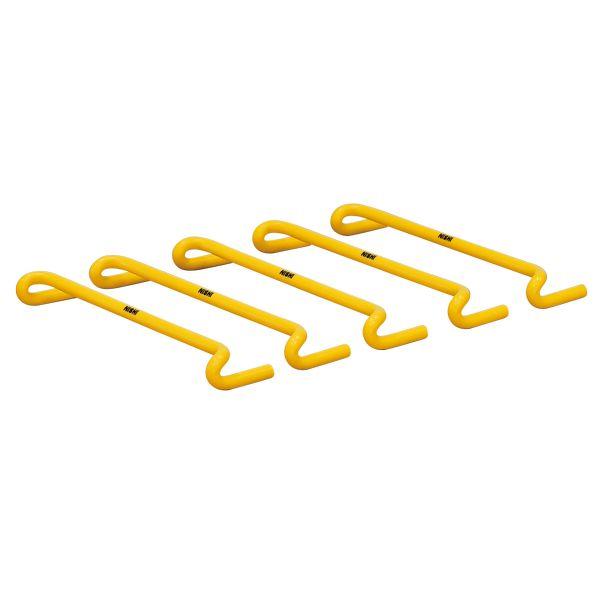 メーカー：Nishi ニシ・スポーツカテゴリ：陸上・ランニング種別：陸上用品商品名：ステップハードル5（5台組）仕様：素材/PVC●サイズ/幅45×高さ5cm●重量/260g/台■台湾製●ミニハードルを素早く越えていくことで、ダイナミックか...