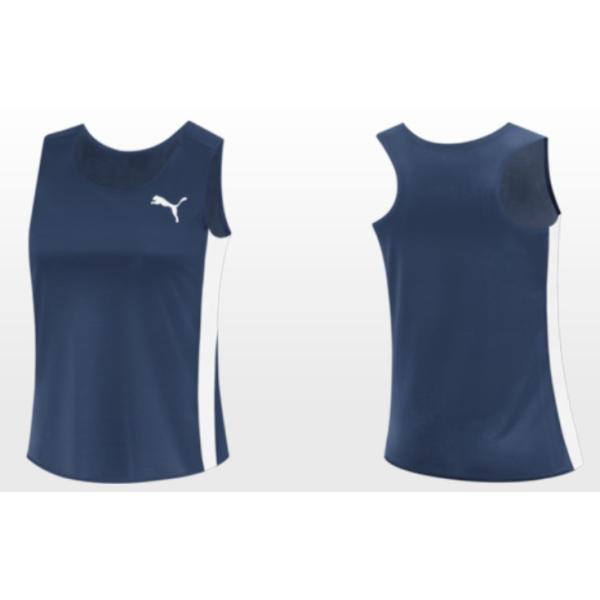 メーカー：puma　プーマカテゴリ：陸上・ランニング種別：ウエアシリーズ：トライブスチームオーダー商品名：シングレットソリッドモデル（ランニングシャツ）＊トライブスオーダー：生地にインクを浸透させる昇華プリントという技法を採用しています。■...