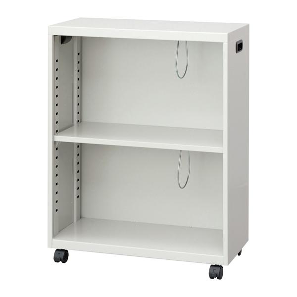 　　本体色：ニューグレー　　　材質：本体(スチール 合成樹脂焼付塗装) / キャスター(ナイロン)　製品寸法：幅600×奥行286×高さ800ｍｍ　製品重量：8.8kg　　耐荷重：15kg(棚板1枚につき)　　　機能：ロック式キャスター付、...