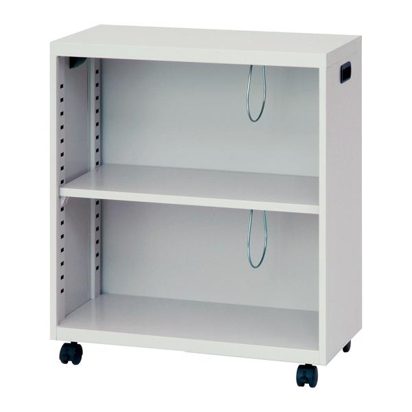 　　本体色：ニューグレー　　　材質：本体(スチール 合成樹脂焼付塗装) / キャスター(ナイロン)　製品寸法：幅600×奥行286×高さ700ｍｍ　製品重量：8.0kg　　耐荷重：15kg(棚板1枚につき)　　　機能：ロック式キャスター付、...