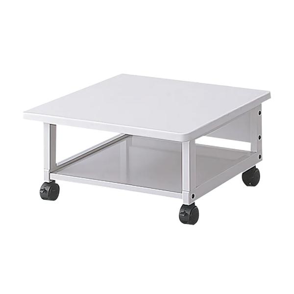【本体色】ニューグレー【製品寸法】幅600×奥行600×高さ300mm【製品重量】11.3kg【材質】本体・棚板：スチールメラミン焼付塗装 / 天板：木製・メラミン化粧板【付属品】キャスター(ストッパー無し×2個・ストッパー付き×2個)【出...