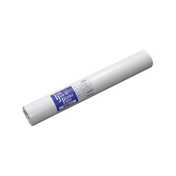 【生地種類】普通紙【生地寸法】297mm×50m【規格】A3サイズ【紙管外径】約92mm【紙管内径】2インチ【基材】紙【生地厚み】85μm【坪量】64g/m2【白色度】83％【入数】1ケース(4本)