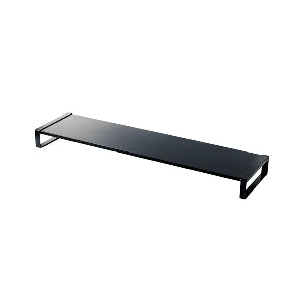 【カラー】ブラック【製品寸法】幅1000×奥行257×高さ89mm　　　　　　天板/幅1000×奥行250mm【製品重量】3.8kg【梱包】1個口(1100×286×103mm・4.8kg)【出荷形態】組立出荷【材質】スチール(エポキシ樹脂...