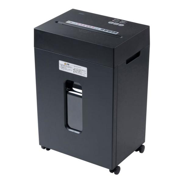 【細断枚数】9枚　　　　　　A3/9枚　　　　　　A4/12枚　　　　　　カード・ディスク/各1枚【細断形状】マイクロカット【細断速度】2m/分【細断サイズ】2×10mmマイクロカット【ダストボックス容量】30L【電源】AC100V　50/...