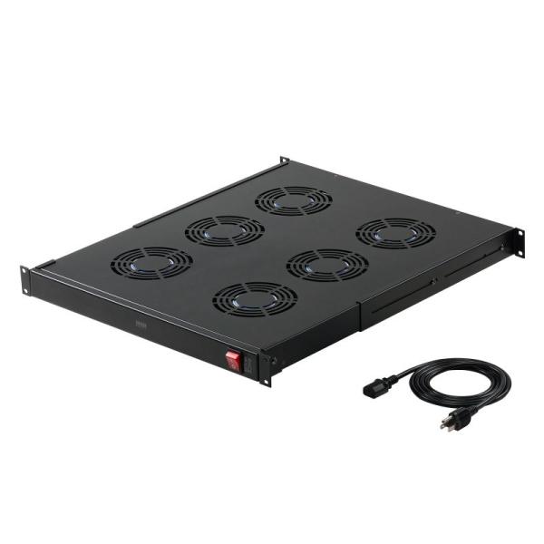 【出荷形態】組立出荷【梱包】1個口(629×539×117mm・10.1kg)【材質】本体【付属品】取り付け用ケージナット・ネジセット(8セット)、電源コード(1.8m)、ケーブルホルダー【フレームカラー】ブラック【製品寸法】幅482×奥行...