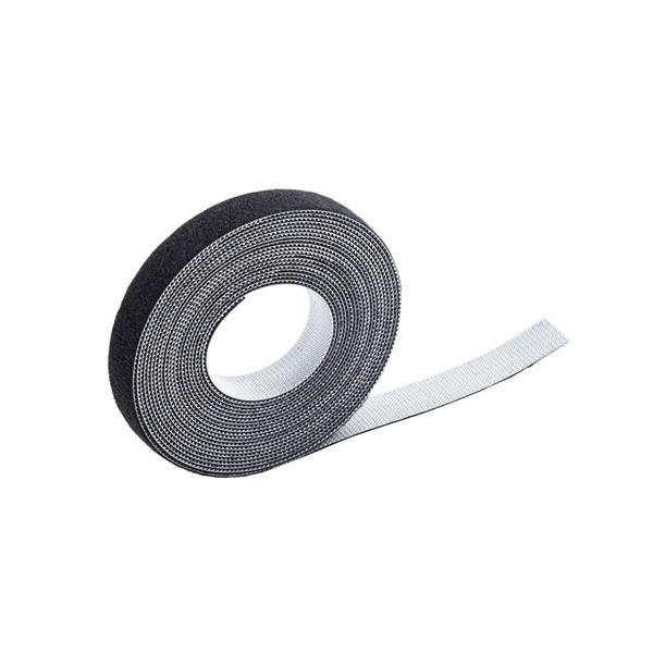 【カラー】ブラック ※フック部は白、ループ部は黒です。【材質】フック部/ポリエチレン、ループ部/ナイロン【入数】1個【長さ】3m【幅】10mm【製品寸法】幅10×奥行3000×高さ1mm【製品重量】10g【セット内容】本体×1