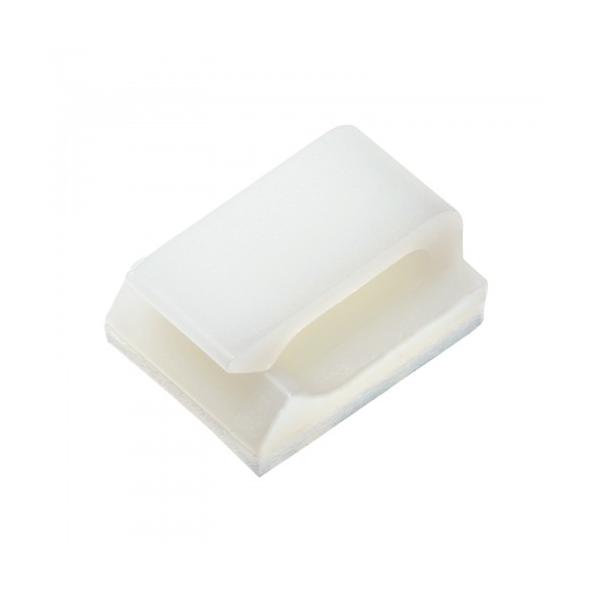 【カラー】ホワイト【材質】66ナイロン(難燃性　UL94V-2)【結束能力】2.8×8mm【入数】10個【製品寸法】幅13×奥行9.5×高さ6mm【製品重量】0.6g