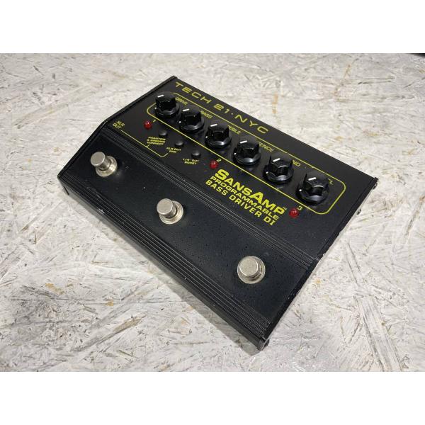 中古 Tech21 SANSAMP PROGRAMMABLE BASS DRIVER DI (u86492)