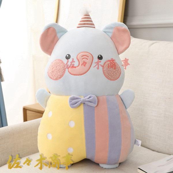 【発売日：2023年03月13日】【可愛い】可愛いサーカス動物のデザインのぬいぐるみ、触り心地もふわふわ、クッション兼抱き枕。ふんわりして肌触りがしっとりなので、思わず抱きしめたくなっちゃいます。抱きしめると悩みがすぐなくなります！【PP綿...