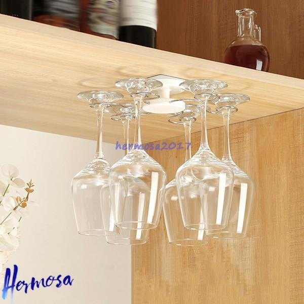 【発売日：2025年03月21日】▲高品質の鉄で作られ、電気メッキが施されているため、ワイングラスホルダーの酸化や錆を効果的に防ぐことができます。メガネのズレを防ぐスパイラルG型フック▲キャビネット吊り下げワイングラスラックは、キッチン、バ...