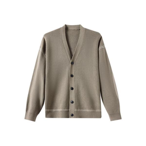 【発売日：2025年10月24日】【しっかり】生地も縫製もしっかりし、型崩れにくいです。洗っても簡単に縮みません【Vネックセーター】柔らかなニット素材で着心地がいいVネックカーディガンニットです。【チクチクしないので快適】柔らかなドレープが...