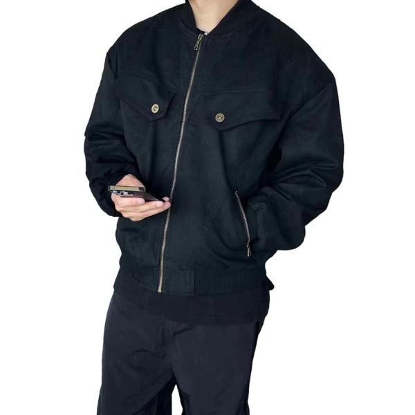 【発売日：2025年10月18日】【ポリエステル素材】耐久性に優れたポリエステル素材を採用して、抜群の着心地のジャケットです。春、秋、冬に着用いただけるカジュアルジャケット。寒い朝でも涼しい夜でも、いつも快適なコートが重宝します。【おすすめ...