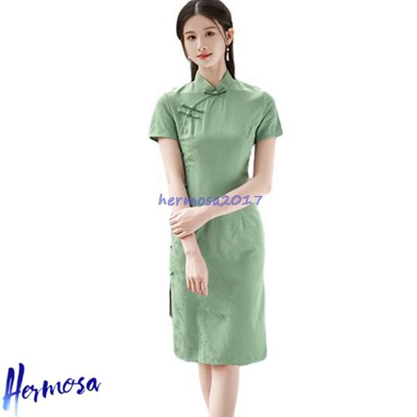 【発売日：2025年04月10日】高品質素材を使用したチャイナドレス体型カバー効果抜群のマキシ丈チャイナドレス結婚式や二次会・成人式・同窓会・謝恩会などに最適。スリットデザインが足元に軽やかさを加え、エレガントな印象を演出。フォーマルな場面...