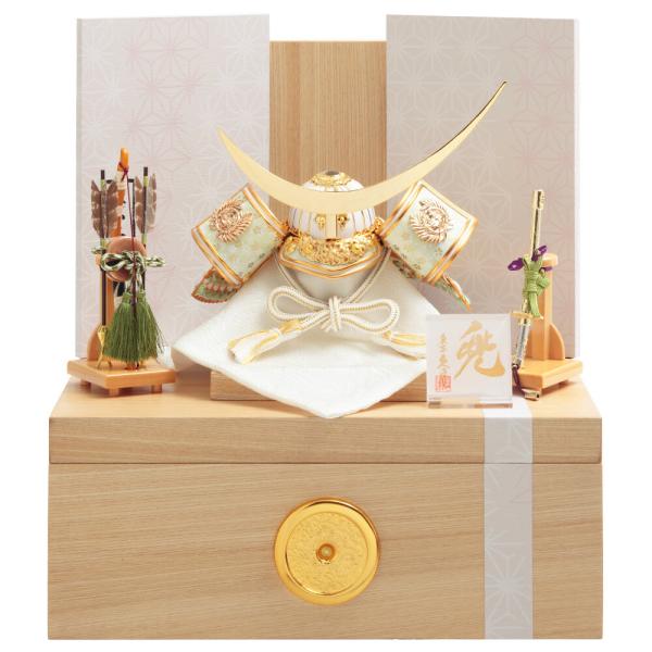 五月人形 久月作 モダン 兜飾り 鎧飾り 収納飾り 初節句 数量限定品【 サイズ 】横幅35×奥行30×高さ38cma5kyu24-11204五月人形 久月 取扱店 収納飾り 兜飾り 着用飾り 五月人形 コンパクト 5月人形 ケース 木目込...