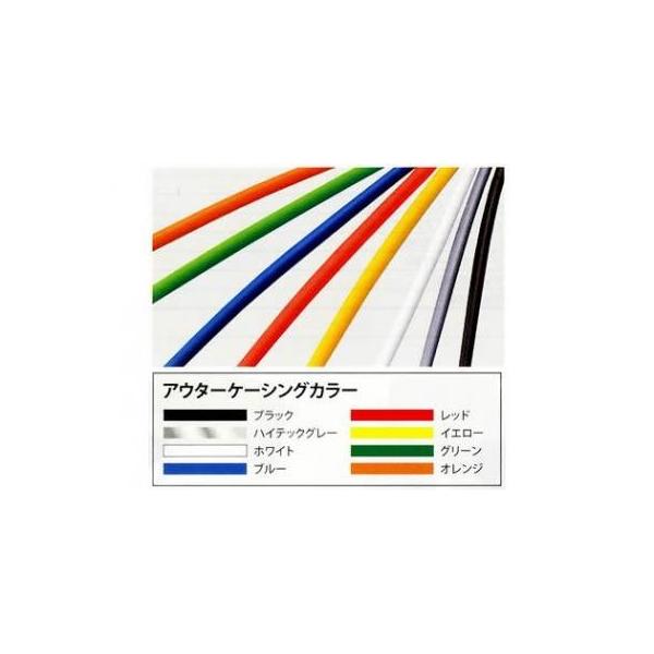 DURA-ACEグレード ロード用ブレーキアウターケーブル　※画像とは違いブラックのみとなります・最低注文数2m（数量2）から1m単位での販売です。※購入例：2メートル購入の場合は数量を「2」でご注文ください。※※システムの都合上「1」が表...