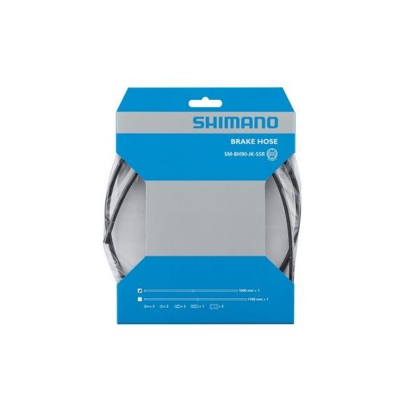 ※画像は1000mmです。ロード向け油圧ディスクブレーキ用ホース・ホースカット可能■カラー：ブラック■ホースジョイント(レバー側)：ストレート■ホースジョイント(キャリパー側)：ストレート■長さ：1700mm■対応シリーズ：DURA-ACE...