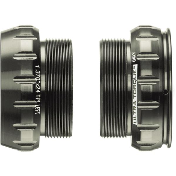 ウルトラトルククランク用BB スレッドタイプ BSC 68x(1.37x24)・2つのベアリングがお互いできるだけ離れてセットされるという、技術的に重要なアドバンテージによりそれぞれのベアリングに掛かる力は大きく軽減され、円滑な回転と長期間...