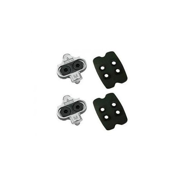多方向に解除できるマルチリリースタイプのSPD用クリート ナットプレート付き■左右セット※シマノコード：Y41S98090※この商品単体での発送は日本郵便「クリックポスト 」での発送となります。