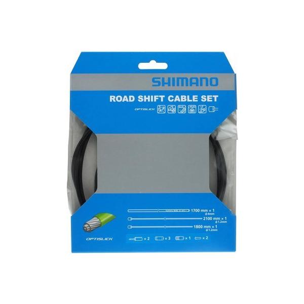 ロード用オプティスリックインナーケーブルのセット・耐久性に優れた薄い電気的なコーティングが施されたオプティスリックインナーケーブルを採用・内部にあらかじめ専用のシリコングリスを封入、フリクションを極限まで減少したOT-SP41アウターケーブ...