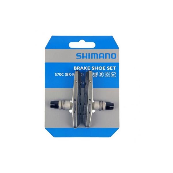 ドライにて高い制動力を発揮し、音鳴りが発生しにくいシュー 1ペア Vブレーキ用・泥状況下ではシューの磨耗量が大きい■対応モデル：BR-M770, BR-M760, BR-M750, BR-M739, BR-M600, BR-M580, BR...