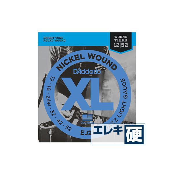 【爆買】・ Daddario / EJ21 XL Nickel Round Wound Jazz Light / SET ・ ゲージ (インチ) 12-52 ( PL012 PL016 NW024 NW032 NW042 NW052 inc...