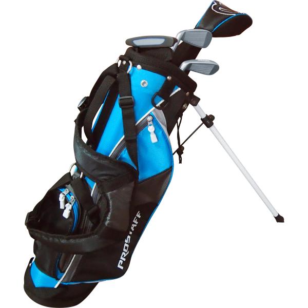 WILSON PROSTAFF ・5歳〜8歳用 ジュニア ウイルソン プロスタッフ ゴルフセットクラブ内容・ＦＷ（フェアウェイウッド）・アイアン・ウエッジ・パター状態：新品５〜８歳対象 クラブ4本＋HC＋CB付きスペッククラブ Wood S...