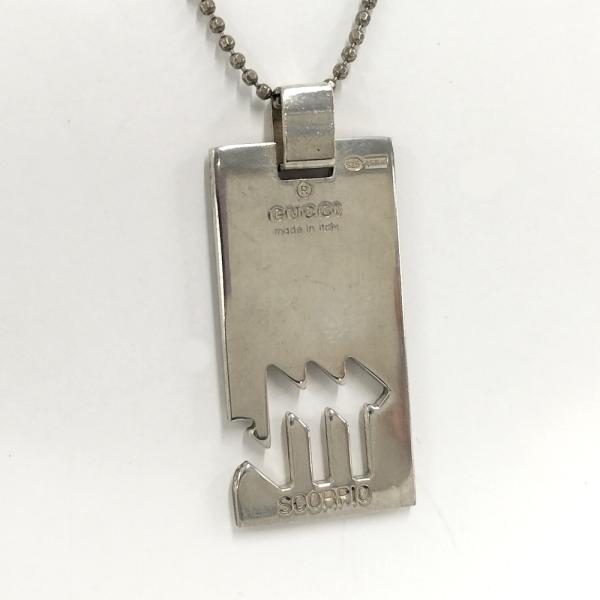 ◆商品ランク中古B◆商品情報・カラー：シルバー・素材/ライン：SV925・全長：最大約51(cm)・首周り：最大約50(cm)・トップ：最大約W2×H4(cm)◆付属品--◆状態全体的に小キズや汚れはございますが、画像の通り使用感のある中古...
