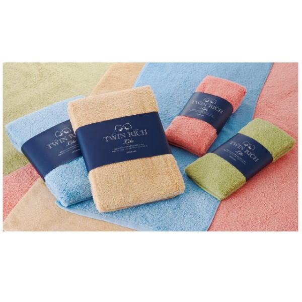 世界三大綿の１つアメリカの「スーピマ綿」を使用。●肌触りが良い。●高級感がある。■商品名／ツインリッチライト　フェイスタオル■サイズ／34×80cm■素材／綿100％（スーピマ綿）■重量／約ｇ■中国製スーピマ綿（Supima cotton）...