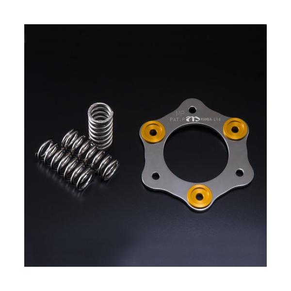 十分な圧力を維持しつつ、クラッチレバーを握りきった時、軽くなる様にする画期的なパーツです。クラッチを握った感覚は、まさに「くにゃくにゃ！」です。特許出願中!!スリッパークラッチ対応 【対応車種】2014-2018 2017年　ツーリングファ...