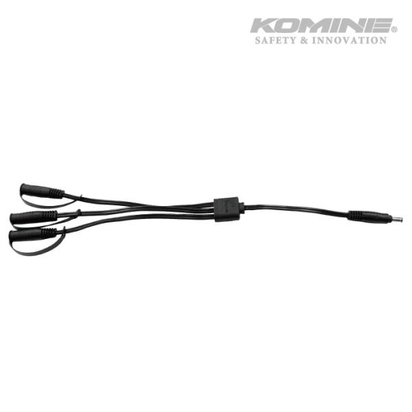 コミネ EK-114 12Vトリプルブランチケーブル KOMINE 08-114 コミネ EK-114 12Vトリプルブランチケーブル KOMINE 08-114