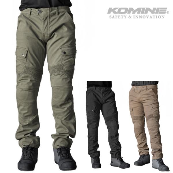 ストレッチコットンを使用した、風合いの良いコットンカーゴパンツ。膝には自然なフィット感と高い衝撃吸収性を備えたENIGMA G2ソフトプロテクター(CE規格レベル2認証取得)、腰横にはEVAパッドを標準装備。別売りのSK-863 ゲルクッシ...