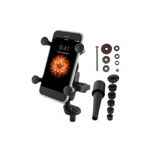 【マウントセット】用途や場所に合わせてナビやカメラ、各種モバイル端末などを固定するパーツセット（一式）です。■ 材質[素材] ：標準アーム：アルミ■ サイズ ：ボールサイズ：1インチ■ 仕様 ：Xグリップセット■ 内容量[数量] ：商品内容...