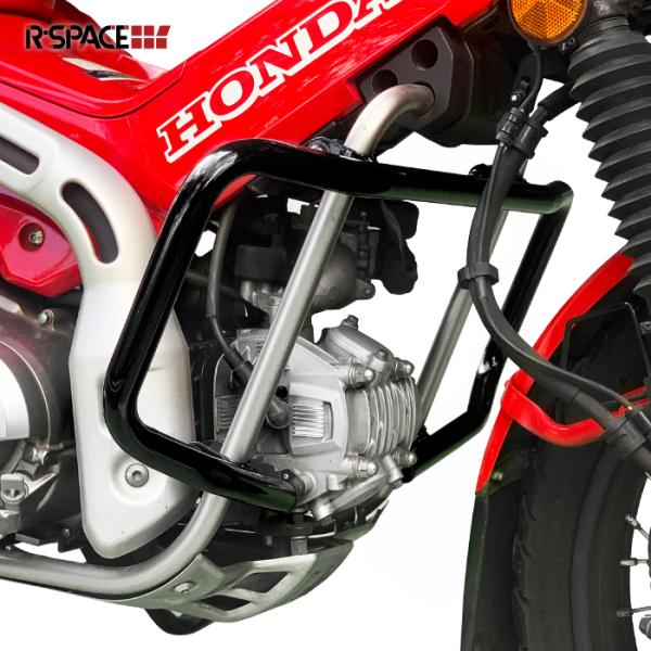 ■ 適合車種HONDA ハンターカブCT125(JA55)■ 商品内容● エンジンガード本体 X1● ボルト X4● ワッシャー X4● ナット X4※ 説明書及び工具は付属しません。パーツの取り付けは、整備士資格所有者、専門知識のあるメカ...