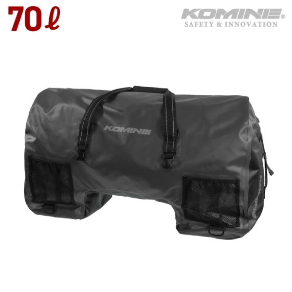 キャンプツーリングに最適な防水性や防汚性が高いターポリン生地を使用した大容量リアシートバッグ。側面にはPALS(※)のウェビングを採用しておりお手持ちのモールシステムに対応したポーチなど固定可能。※PALS(Pouch Attachment...