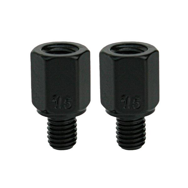 ナポレオンミラーをBMWのピッチ1.5ｍｍ車に取付ける為のアダプターBMWは車両側がピッチ1.5?が多く、ナポレオンミラーを取付ける為にはピッチ1を変換する必要があります。G-3はナポレオンミラー(ピッチ1.25?)をピッチ1.5?に変換で...