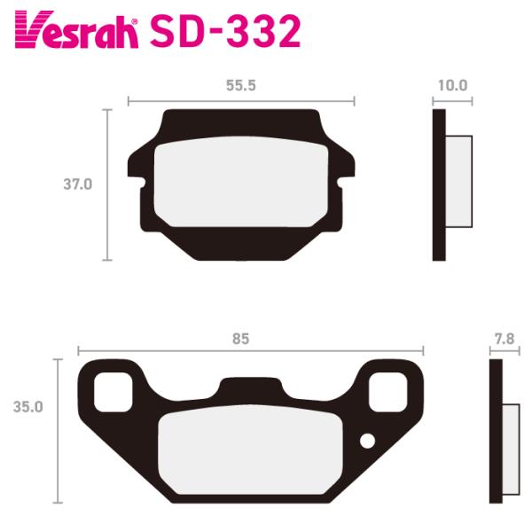■ 適合車種※ 車種/排気量/年式/F・R（フロント・リア）・SUZUKIRM125/125cc/93/RLT230E/230cc/87-93/FLT230S/230cc/85/FLT230S/230cc/86-87/FLT230S/230...