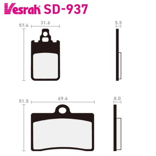 ■ 適合車種※ 車種/排気量/年式/F・R（フロント・リア）・ATKATK600/600cc/91/RATK604/600cc/89/RATK604 Standard/600cc/91/RATK604ES/600cc/91/RATK604E...