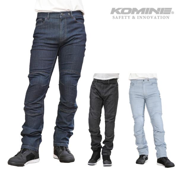 クールマックスR繊維を生地に織り込んだ夏用ライディングジーンズ。高い伸縮性で快適なフィット感を実現し、涼しくドライな穿き心地。膝には薄型で通気性に優れたCEレベル1プロテクターを標準装備。■サイズ：WM/WL/WXL (レディース)S/M/...