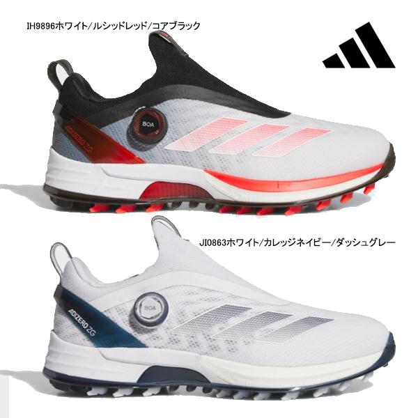 【発売日：2025年02月12日】アディダス ゴルフ メンズ シューズ NLK60 アディゼロ ゼッドジー 25 ボア adidas GOLF 靴 EE 25 25.5 26 26.5 27 27.5 28 cm ZG BOA【素材】アッパ...