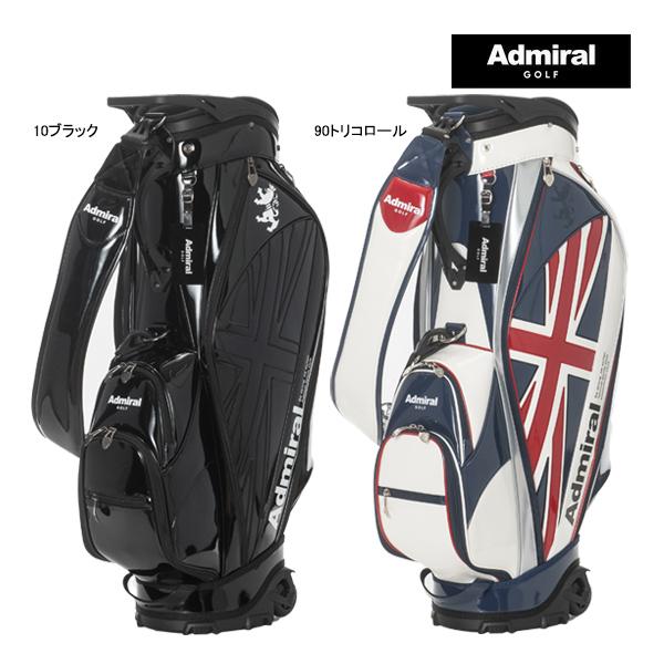アドミラル 25年秋冬モデル 新作 ゴルフ キャディバッグ ADMG5BC3 キャスター付き エナメル Admiral Golf CART BAG CB ブラック トリコロール 2025 ゴルフ 秋冬 新作 スポーツ モデル ゴルフ アイテ...